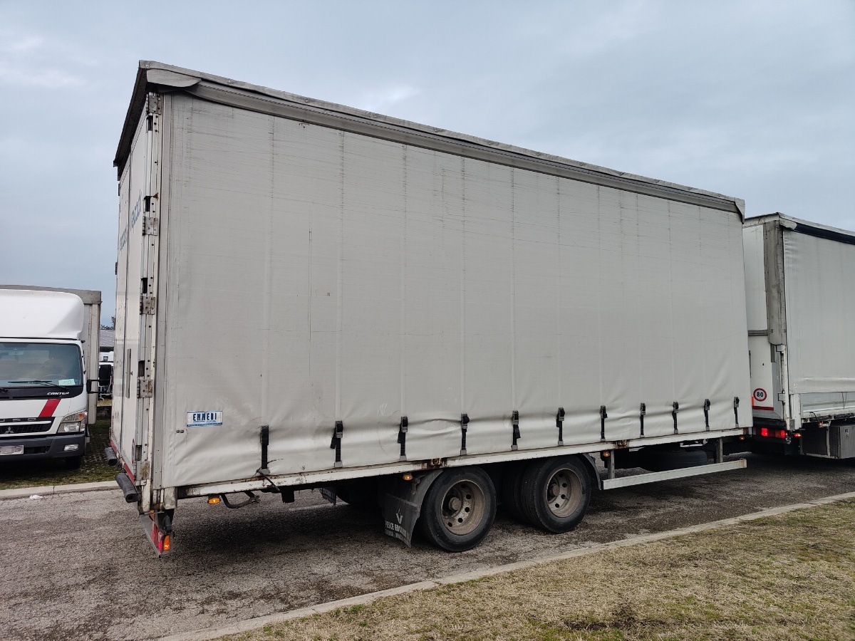 MARCA GENERICA Rimorchio AYTONA YLK 20 2 ASSI CASSONE CENTINATO Usato